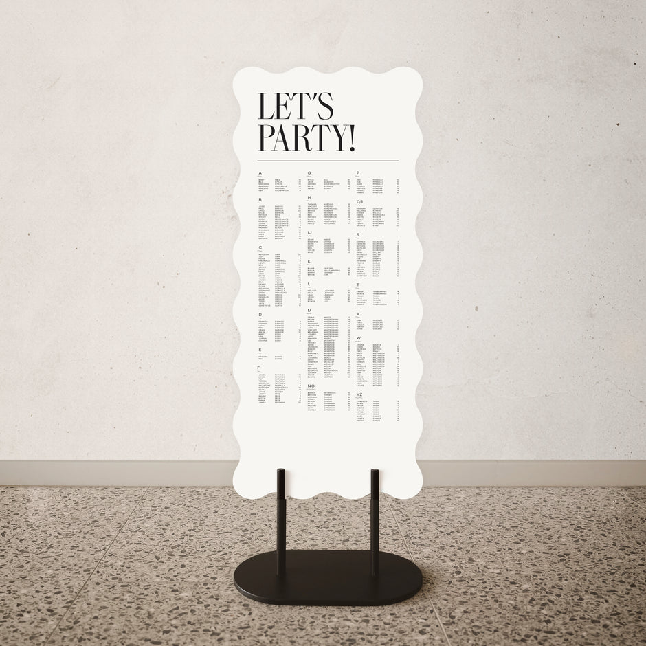 Seating chart